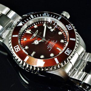 Invicta | Accessories | Sale Mens Pro Diver Automatic Crimson Red Dial ...